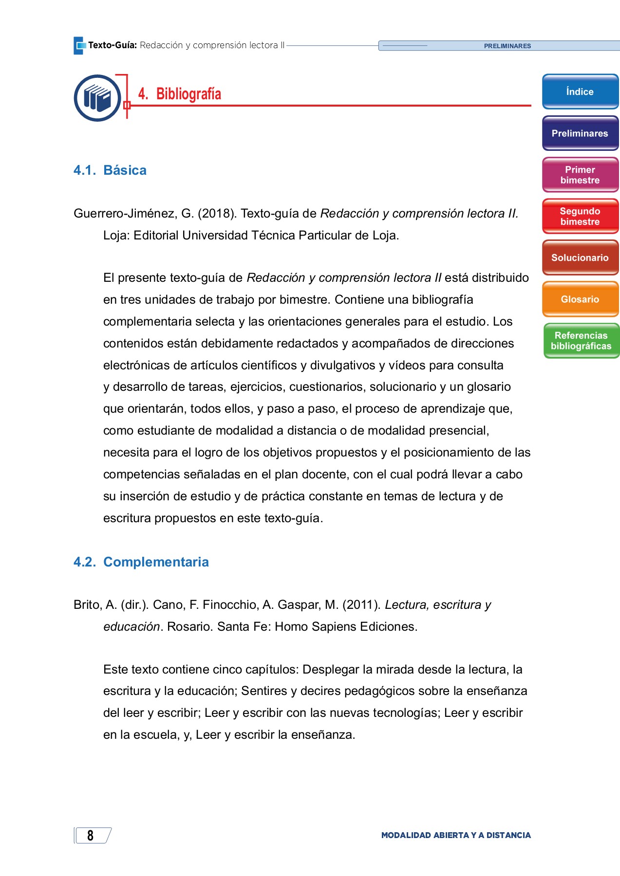 Texto-Guía Redacción y comprensión lectora II. Galo Guerrero Jiménez ...