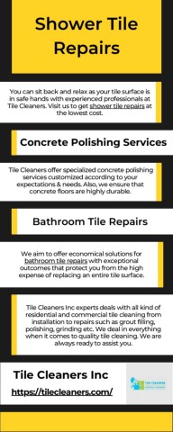 Shower Tile Repairs