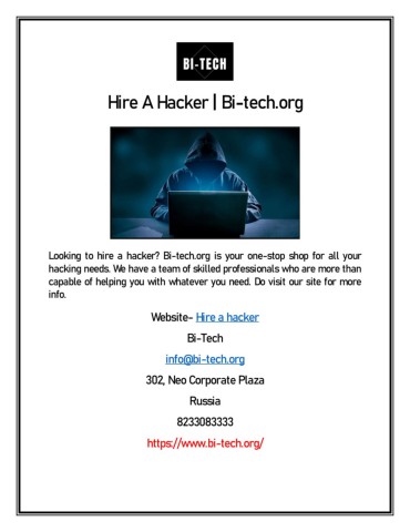 Hire A Hacker | Bi-tech.org