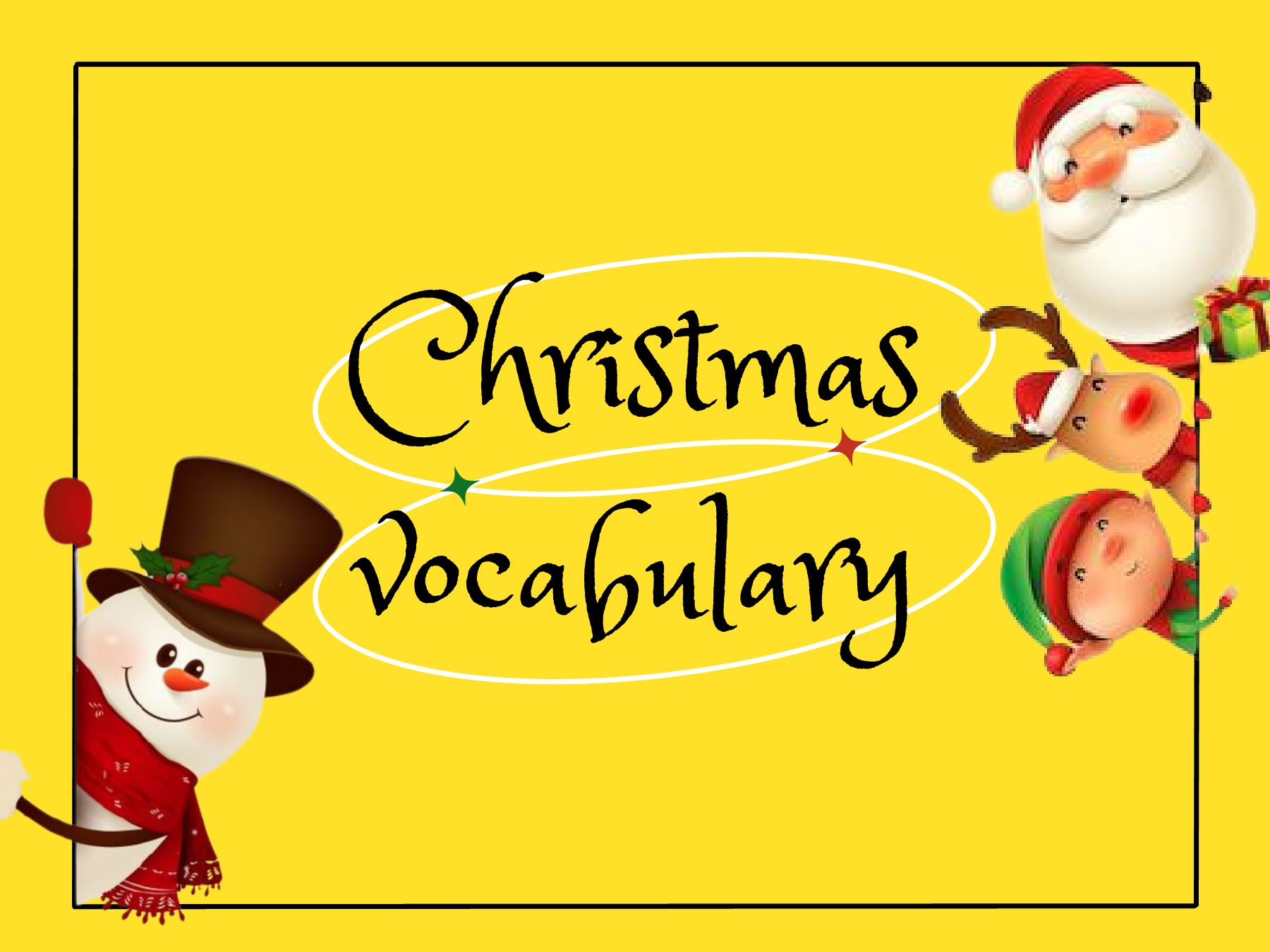 Christmas vocabulary - - หน้าหนังสือ 1 - 22 | พลิก PDF ออนไลน์ | PubHTML5