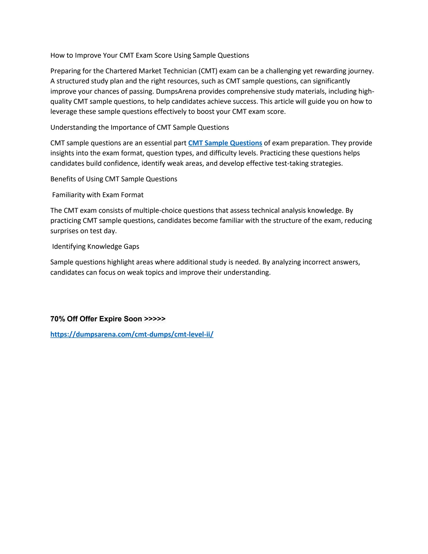 CMT Sample Questions - Robert Harvey - Page 1 - 1 | Flip PDF Online ...