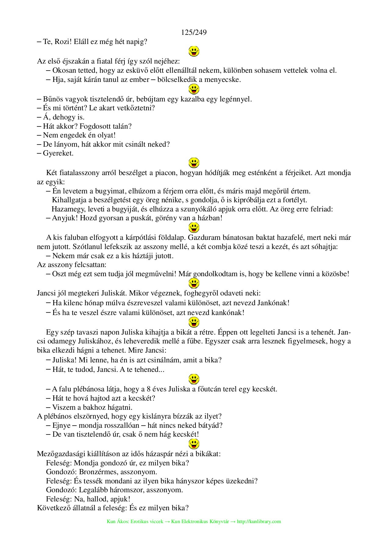 Erotikus viccek - Kisokos - Oldalon 124 | Flip PDF Online | PubHTML5