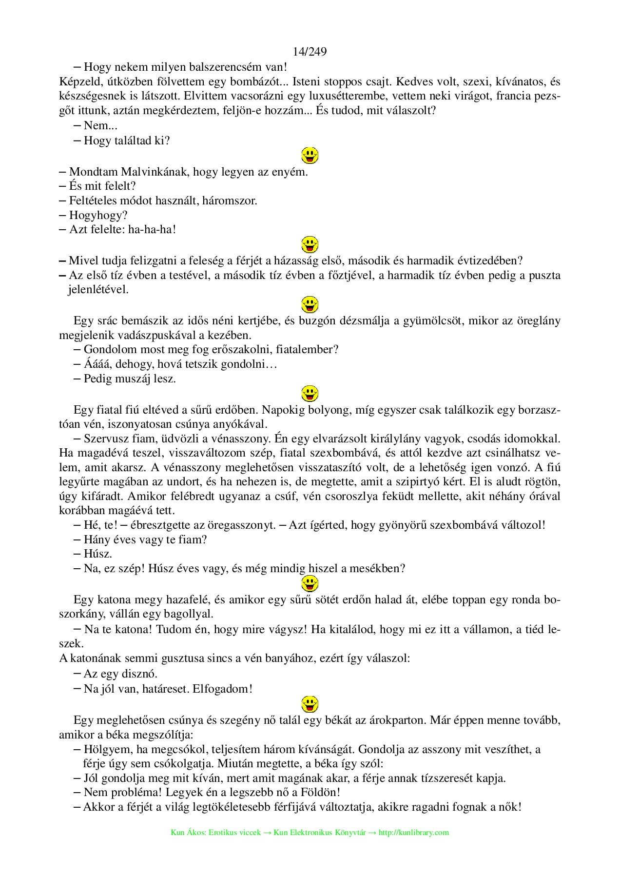 Erotikus viccek - Kisokos - Oldalon 13 | Flip PDF Online | PubHTML5