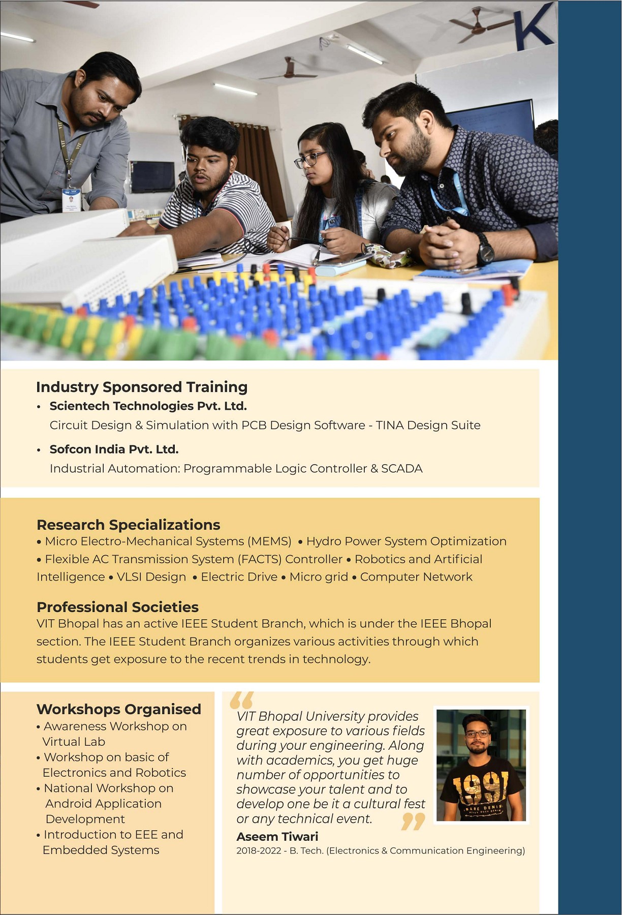 VIT Bhopal Brochure 2020-2021 - vignesh.s - पृष्ठ 31 | पीडीएफ ऑनलाइन ...