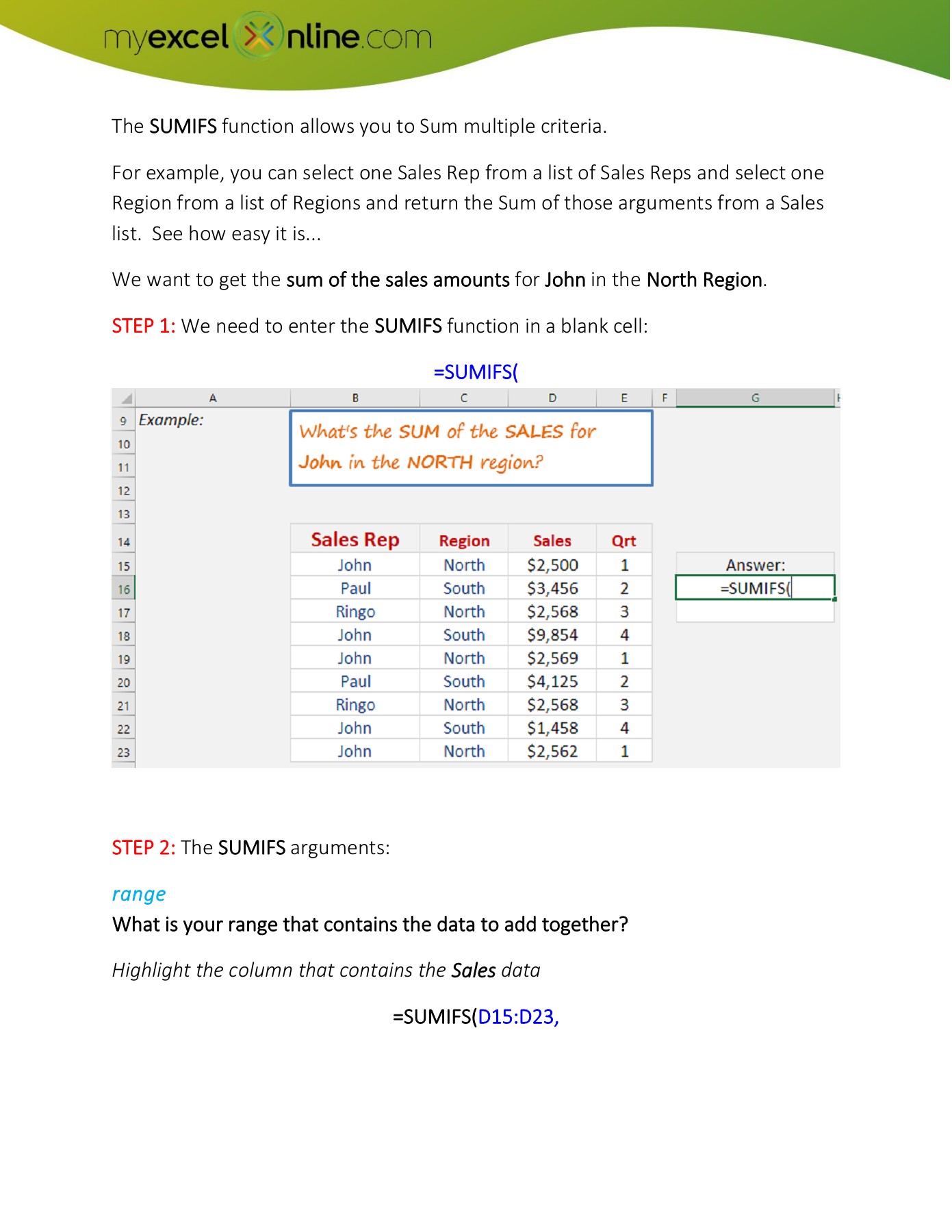 Top-10-Excel-Formulas-Ultimate-Guide-MyExcelOnline.com_ - rajarao.rfc ...
