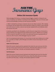 Online Life Insurance Quote - asktheinsuranceguys - Page 1 - 3 | Flip ...