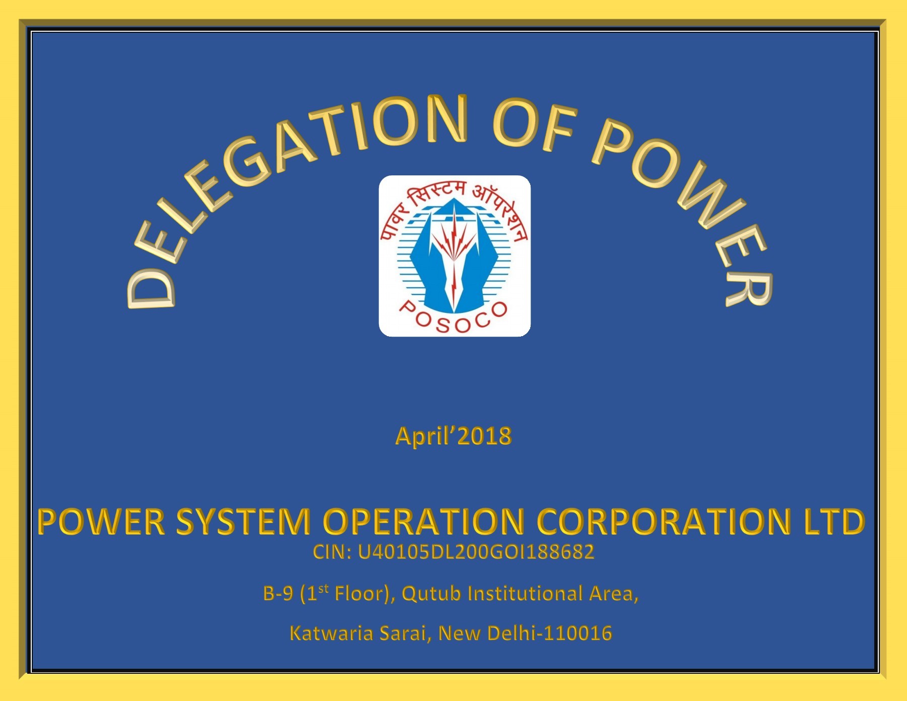 DoP_POSOCO - abhishek_all - Page 1 - 22 | Flip PDF Online | PubHTML5