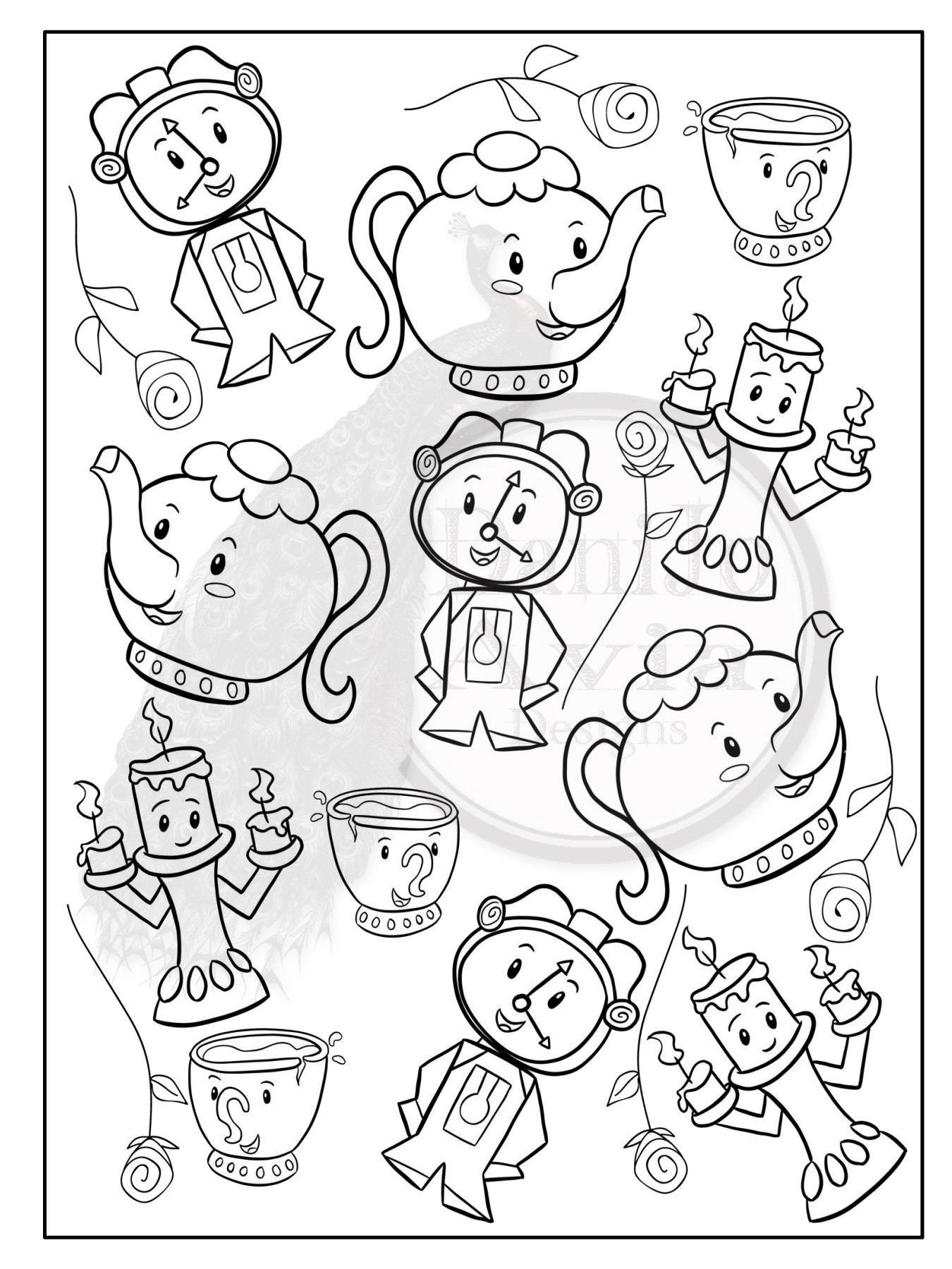 Fairy Tales Coloring Book v6 - Dani - Page 36 | Flip PDF Online | PubHTML5