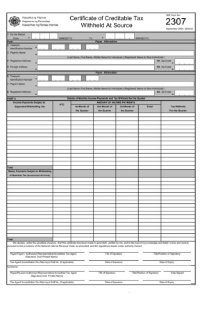 BIR-Form-2307 - kevinagnilas - Pahina 1 | Online na PDF | PubHTML5