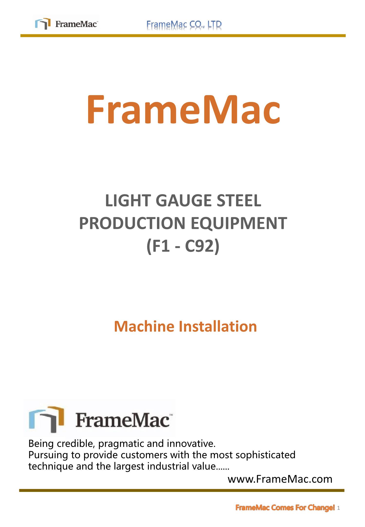 FrameMac Installation - Wilson Mai - Page 1 - 22 | Flip PDF Online ...