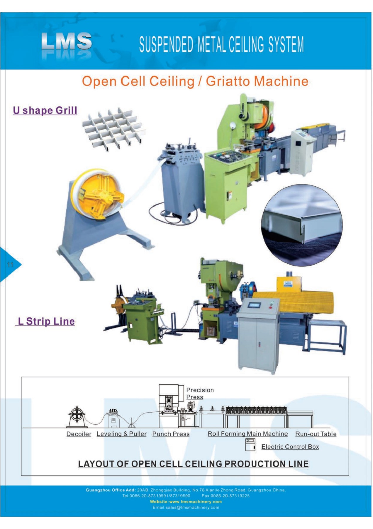 LMS Ceiling Machine Catalogue - Wilson Mai - Page 12 | Flip PDF Online ...