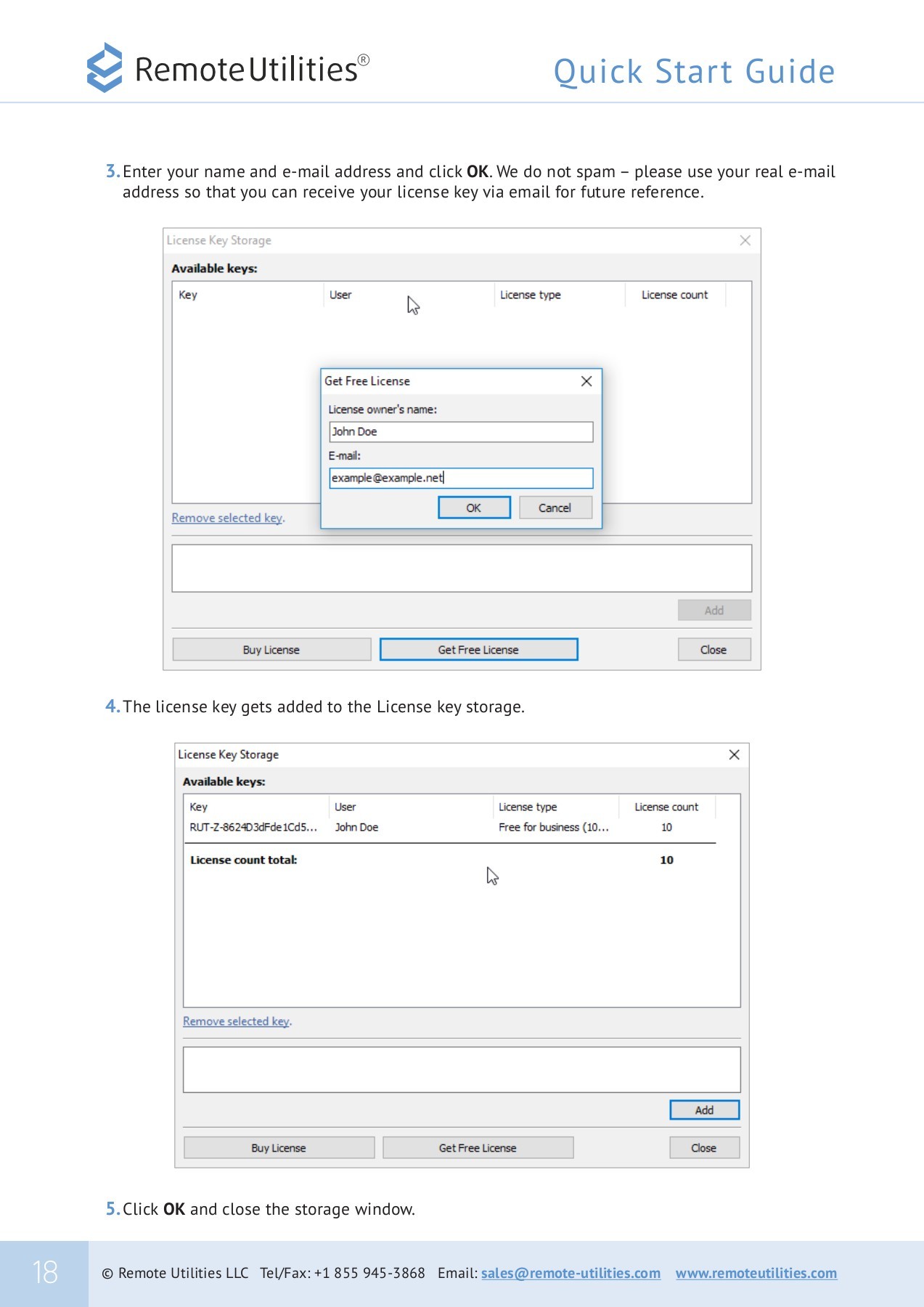 Remote Utilities Quick Start Guide - fouziasaaima - Page 18 | Flip PDF ...