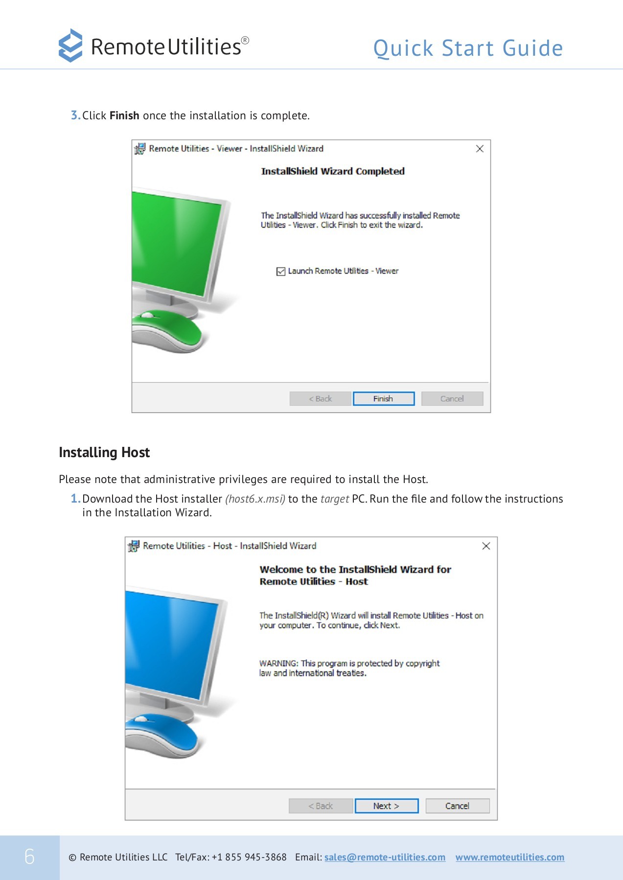 Remote Utilities Quick Start Guide - fouziasaaima - Page 6 | Flip PDF ...