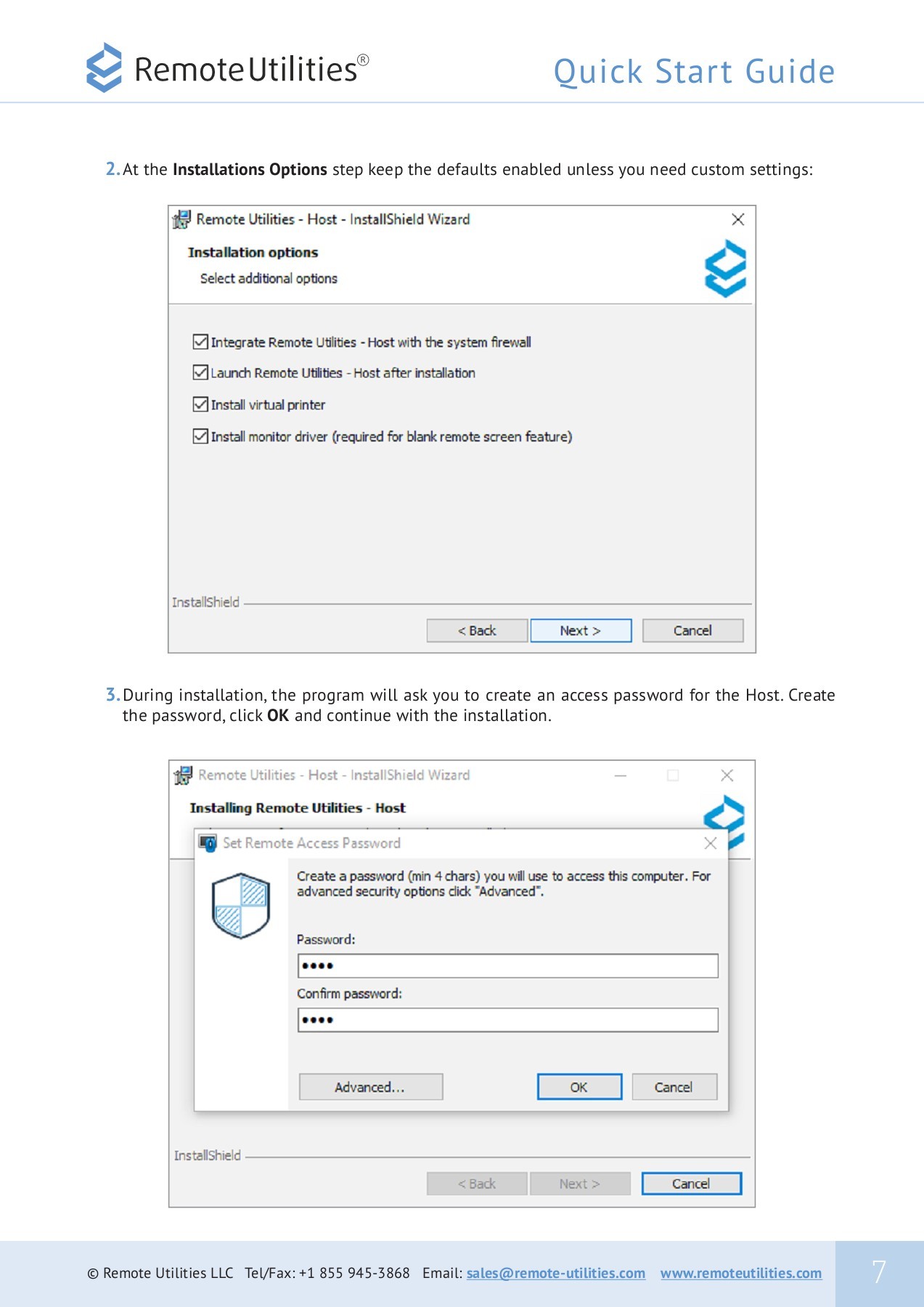 Remote Utilities Quick Start Guide - fouziasaaima - Page 7 | Flip PDF ...