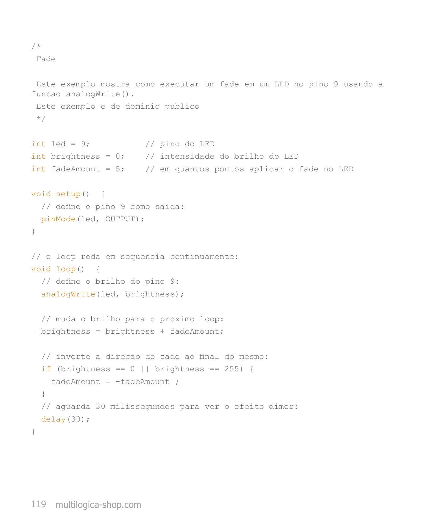 Guia_Arduino_Iniciante_Multilogica_Shop - angloschoolsanka - Página 119 | PDF Online | PubHTML5