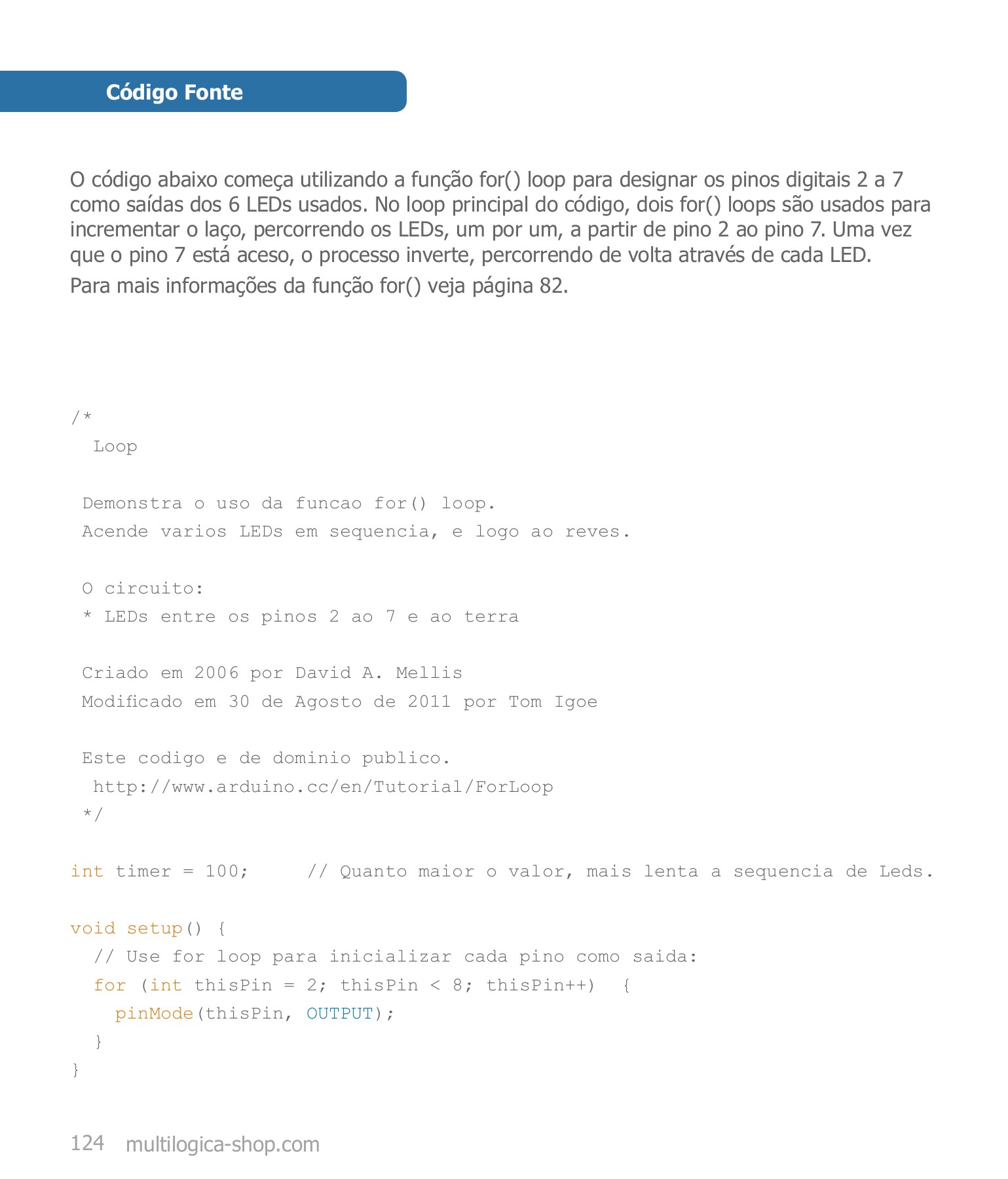Guia_Arduino_Iniciante_Multilogica_Shop - angloschoolsanka - Página 124 | PDF Online | PubHTML5