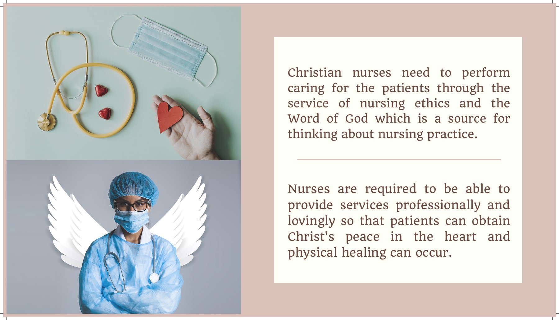 The Importance of Having Godly Characters in Nursing Practice ...