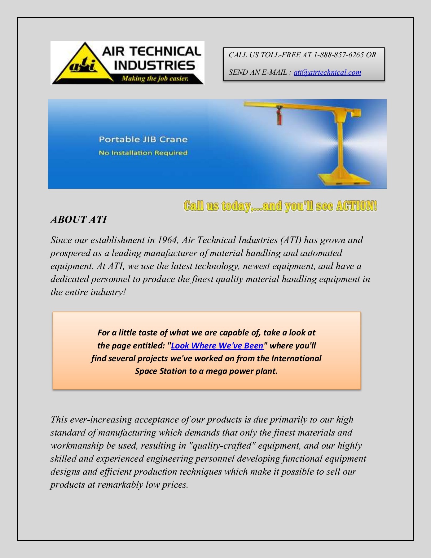 Specialty pallet trucks - airtechnical - Page 1 - 3 | Flip PDF Online | PubHTML5