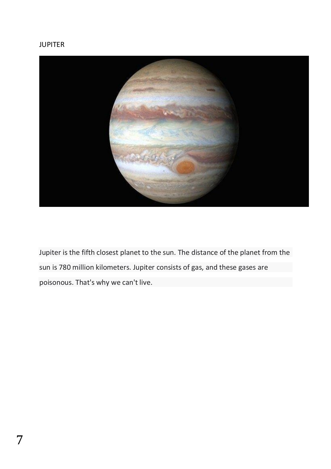 PLANETS - ekremaksan.77 - Page 7 | Flip PDF Online | PubHTML5