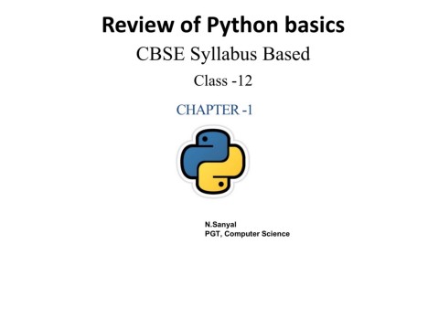 chapter-1-review-of-python-basics-Eng - nilanbiz - Page 1 - 75 | Flip PDF Online | PubHTML5