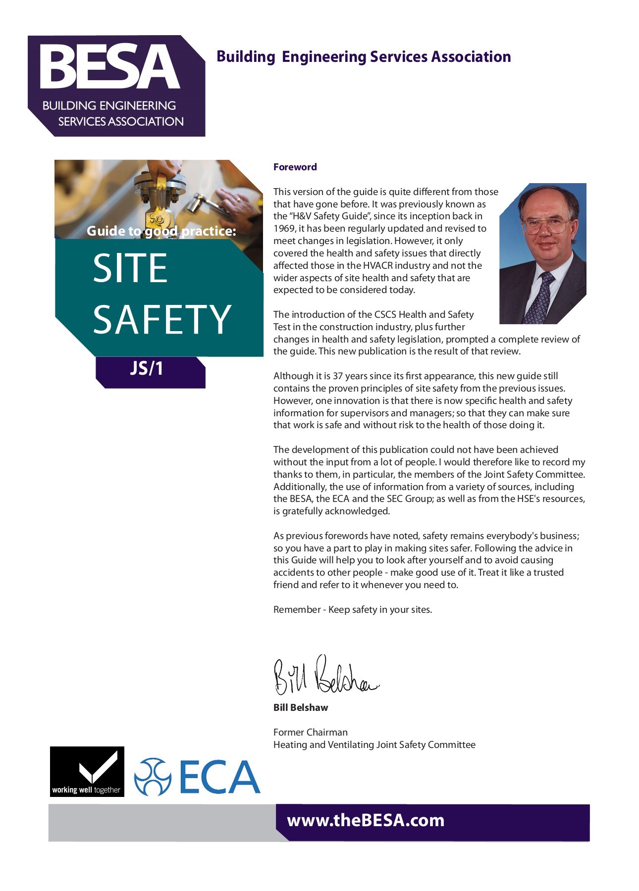 JS1 safety Booklet LR 2007 Preview - software.development - Page 3 ...