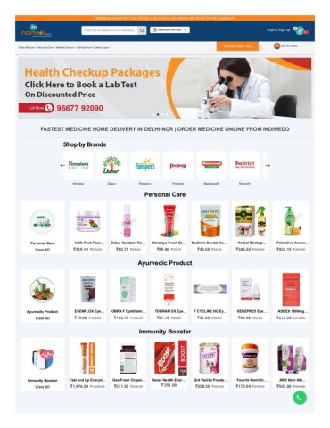 Online pharmacy