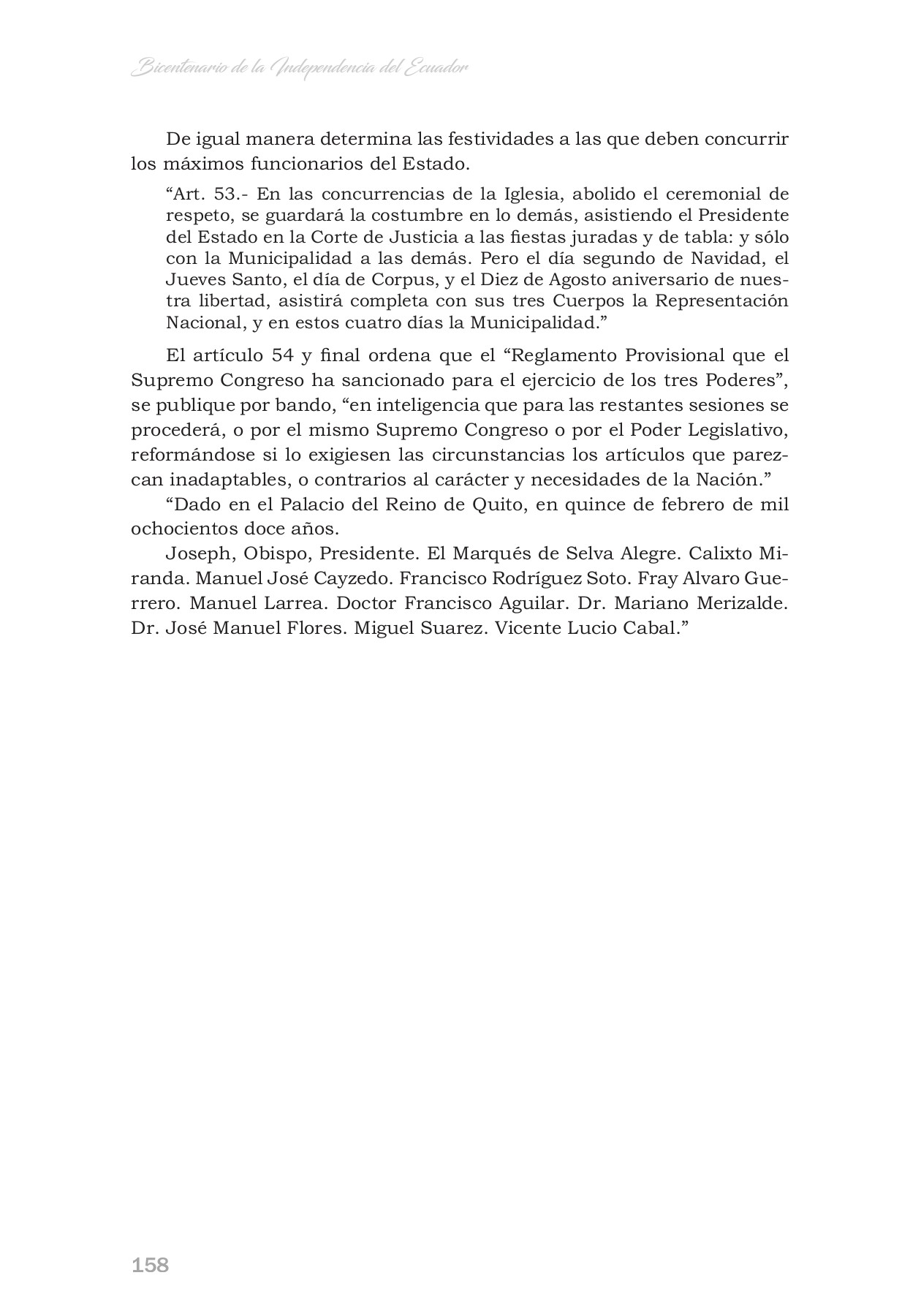 Bicentenario de la Independencia del Ecuador - Ermel Aguirre - Page 158 | Flip PDF Online | PubHTML5