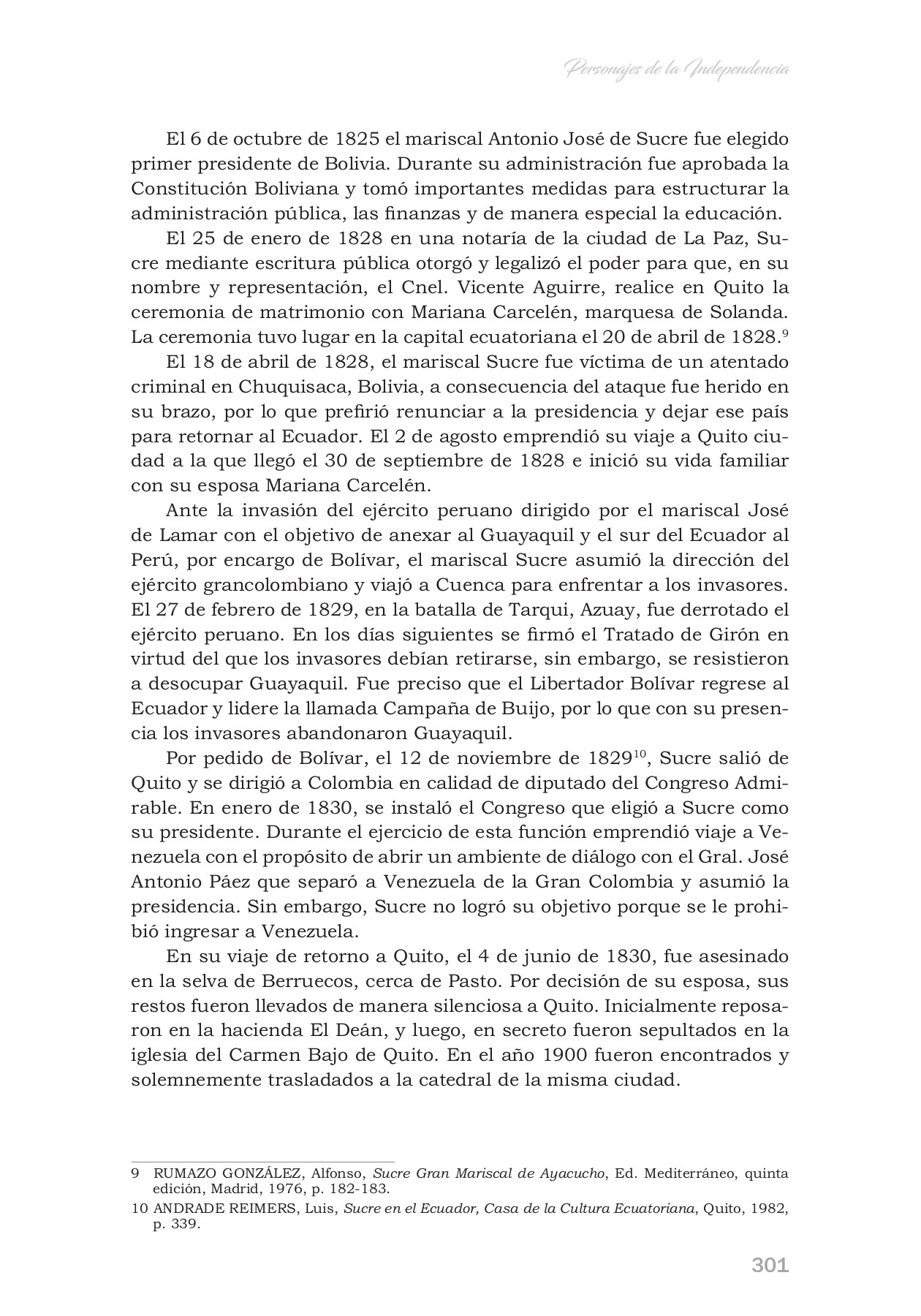 Bicentenario de la Independencia del Ecuador - Ermel Aguirre - Page 301 | Flip PDF Online | PubHTML5
