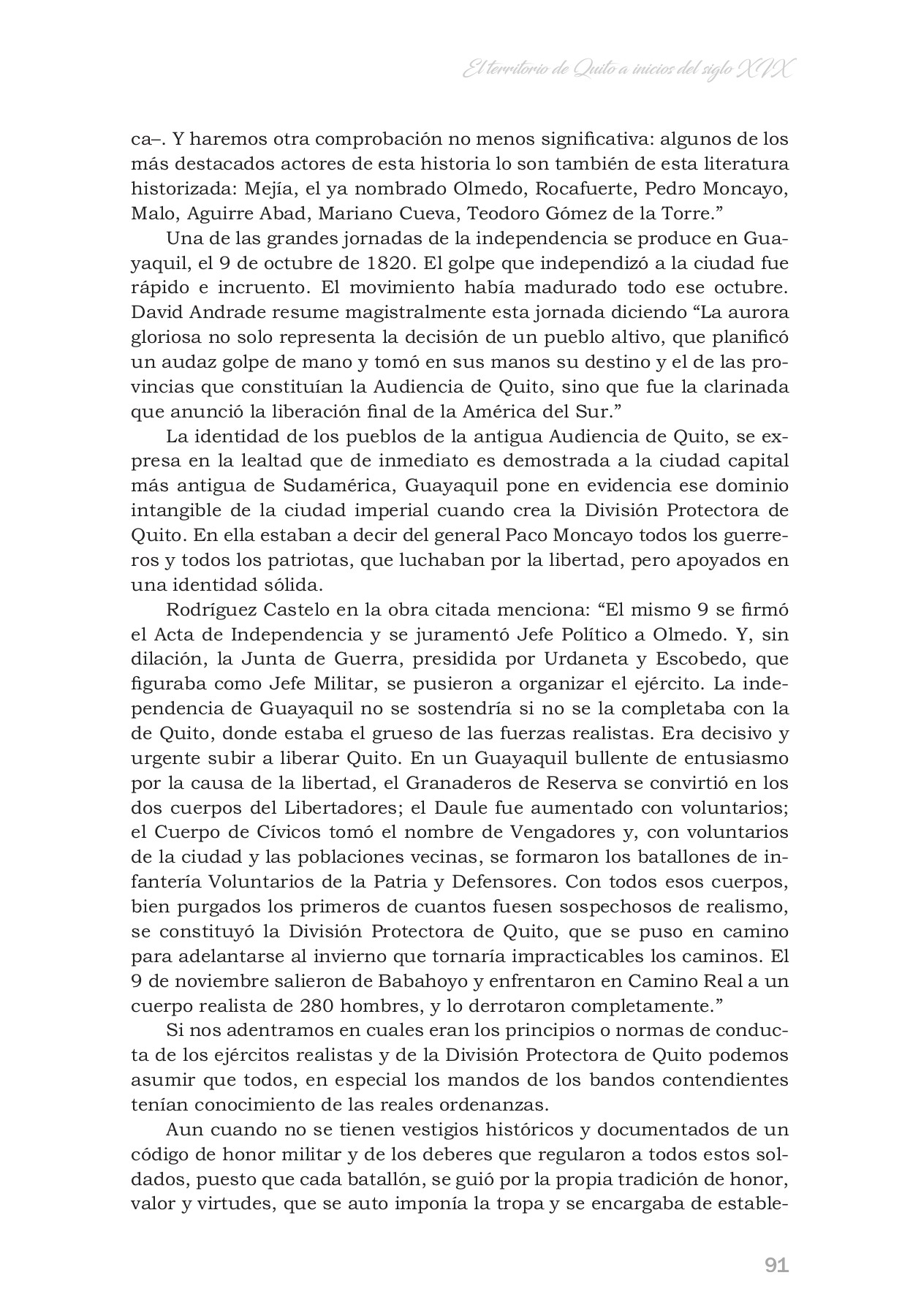 Bicentenario de la Independencia del Ecuador - Ermel Aguirre - Page 91 | Flip PDF Online | PubHTML5