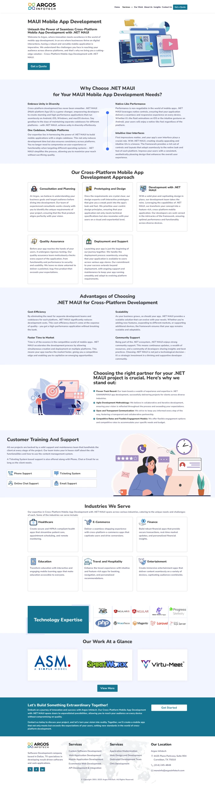 MAUI Mobile App Development - argosinfotech083 - Page 1 - 1 | Flip PDF Online | PubHTML5