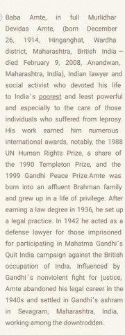 The baba amte - - Page 1 - 7 | Flip PDF Online | PubHTML5