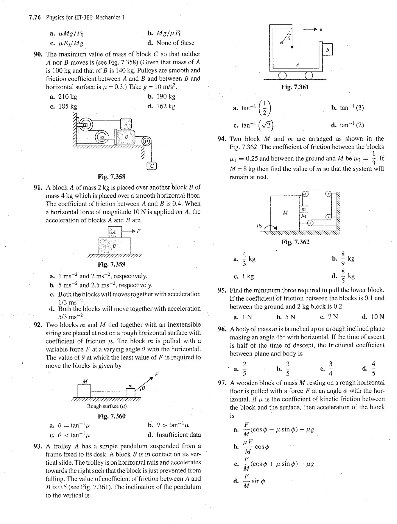 Cengage MECHANICS 1 - Apoorv Tandon - Page 317 | Flip PDF Online | PubHTML5