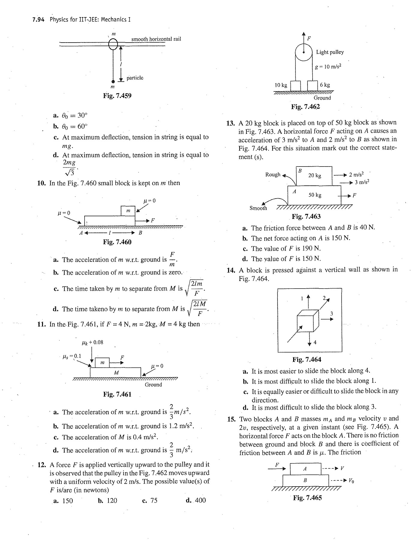 Cengage MECHANICS 1 - Apoorv Tandon - Page 335 | Flip PDF Online | PubHTML5
