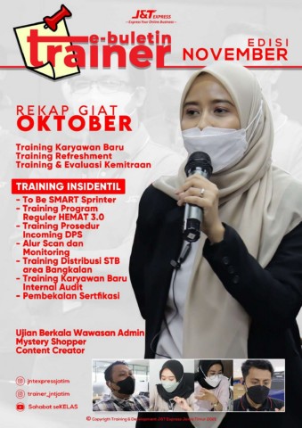 E-Buletin Training & Development J&T Express Jawa Timur edisi November 2022