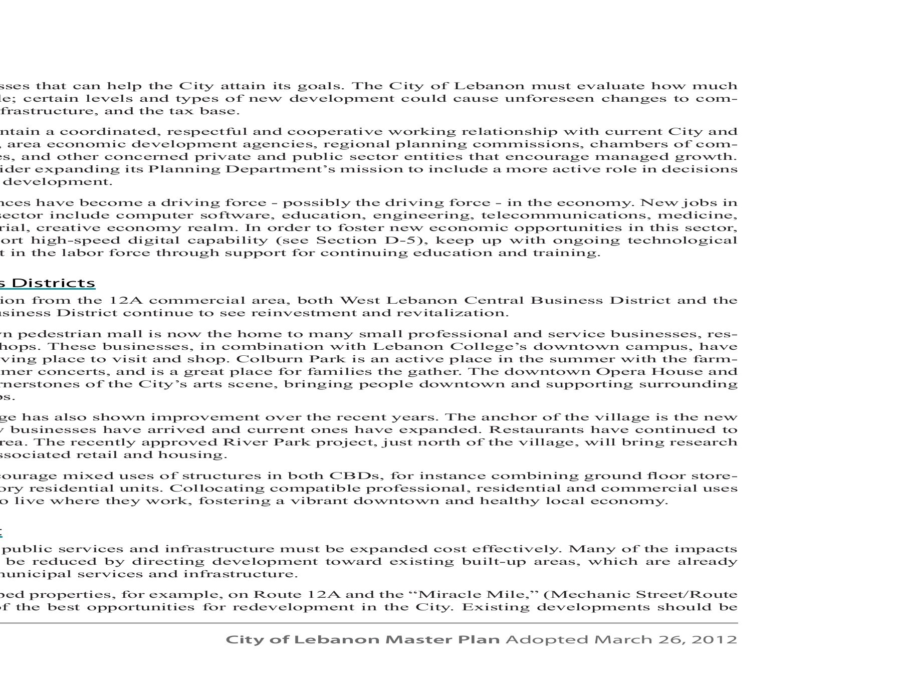 Lebanon Master Plan Complete - Lebanon NH - Page 168 | Flip PDF Online ...