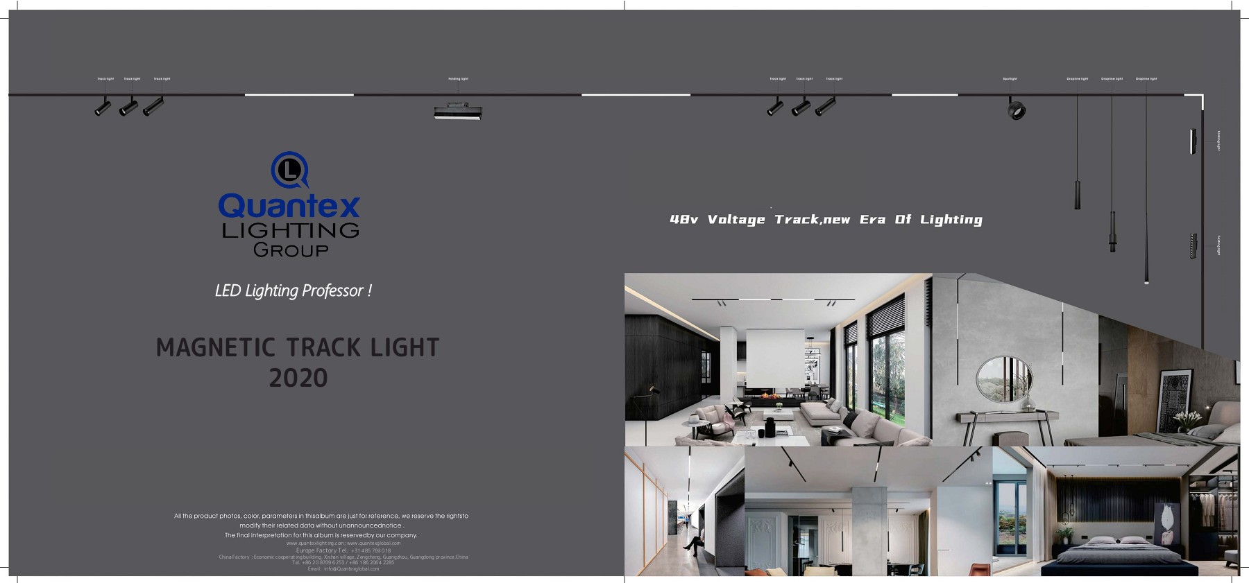 QUANTEX MAGNETIC TRACK LIGHT SYSTEM 2019/20 - Quantex lighting Group ...