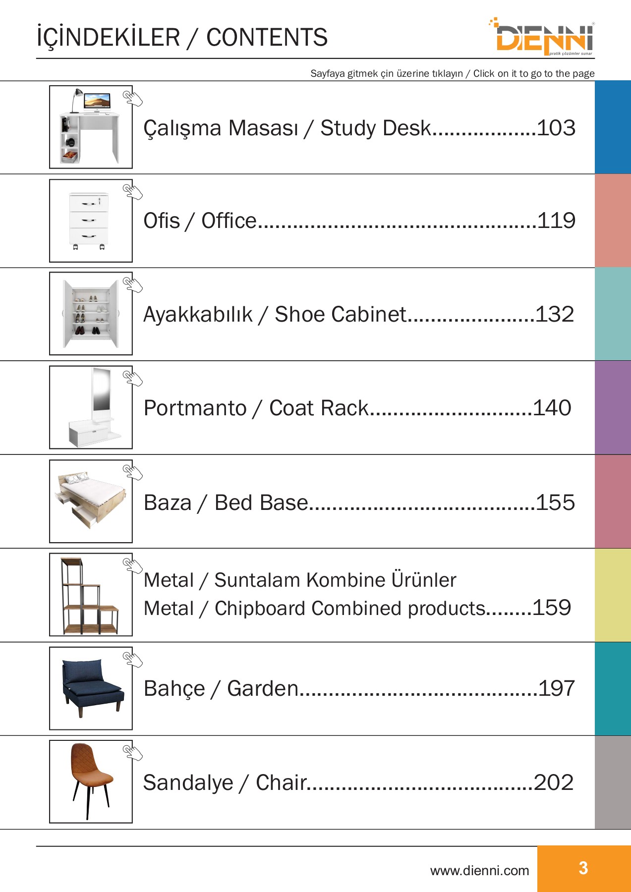 DİENNİ MOBİLYA KATALOG WEB - umut.srky - Page 3 | Flip PDF Online | PubHTML5