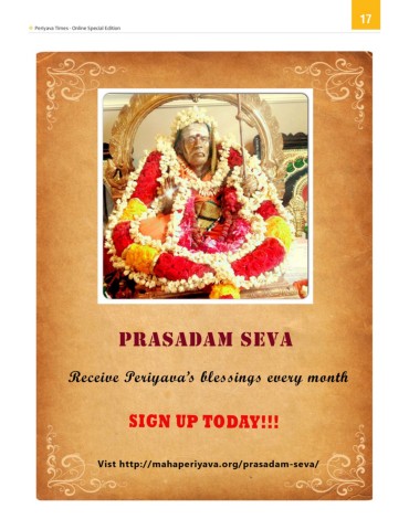 Vol 5 issue 3 Final - periyavatimes - பக்கம் 17 | PDF ஆன்லைன் | PubHTML5