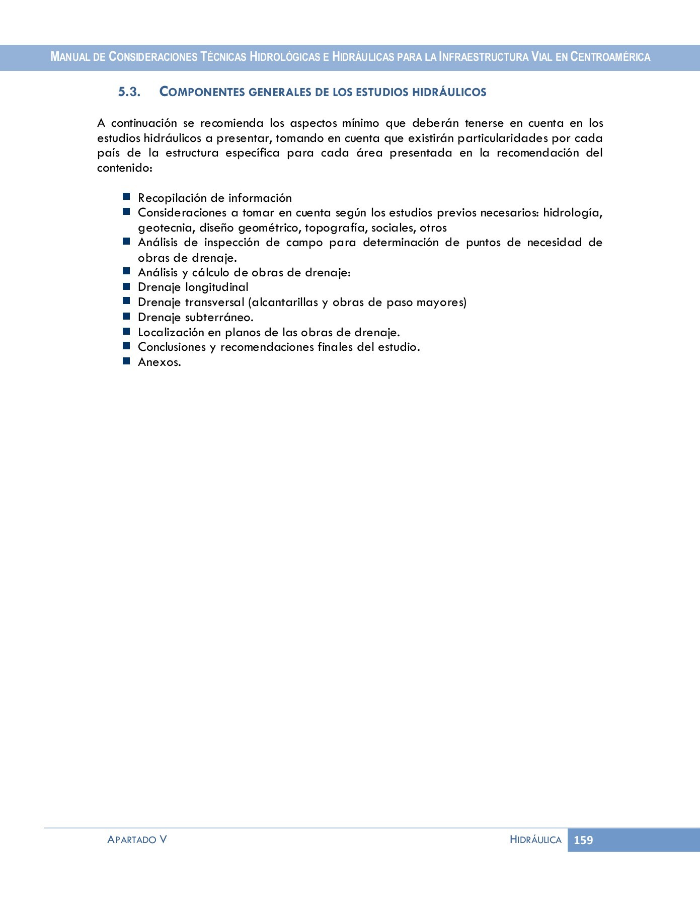Manual de consideraciones hidraulicas e hidrologicas SIECA_ES - erick ...