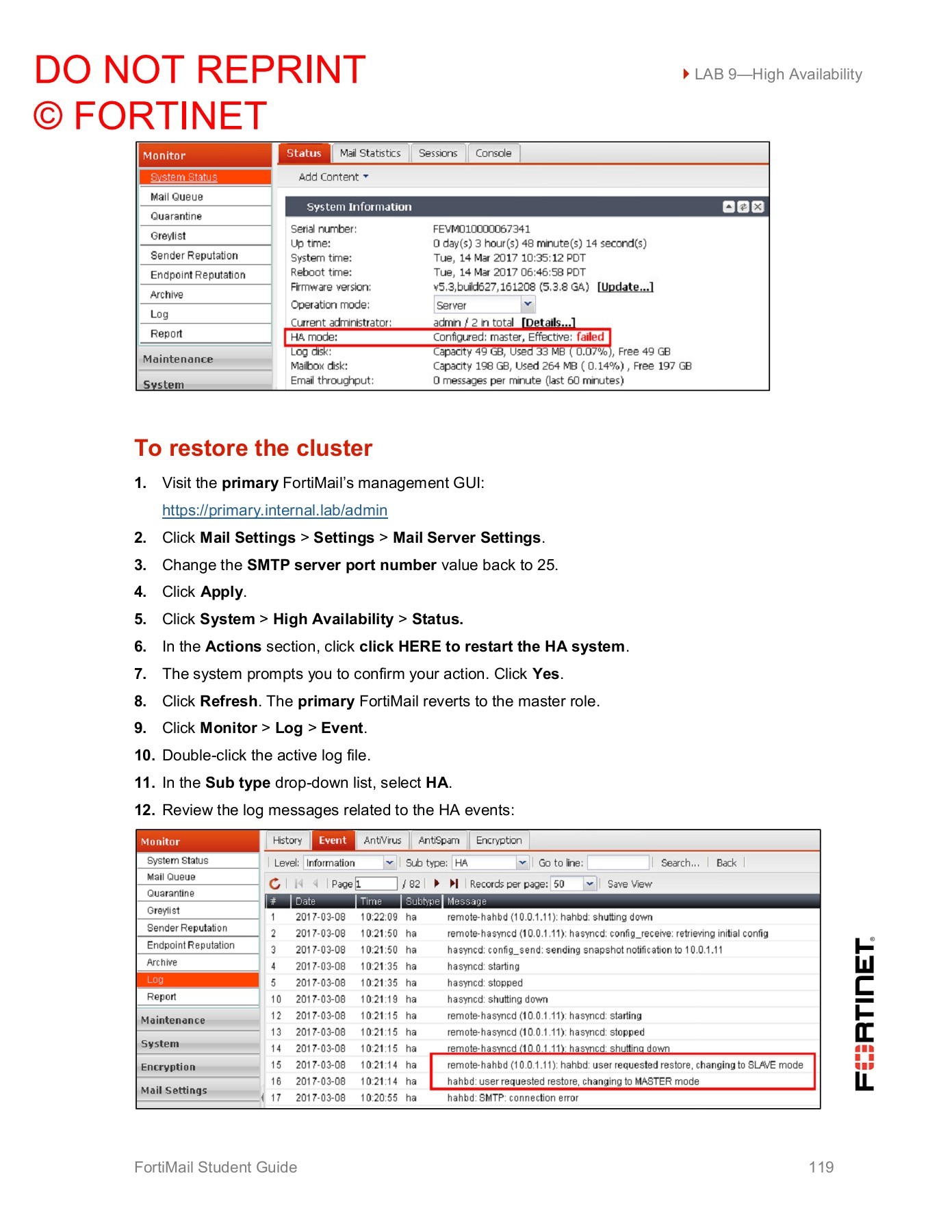 FortiMail Student Guide - gabriromero - Page 119 | Flip PDF Online | PubHTML5