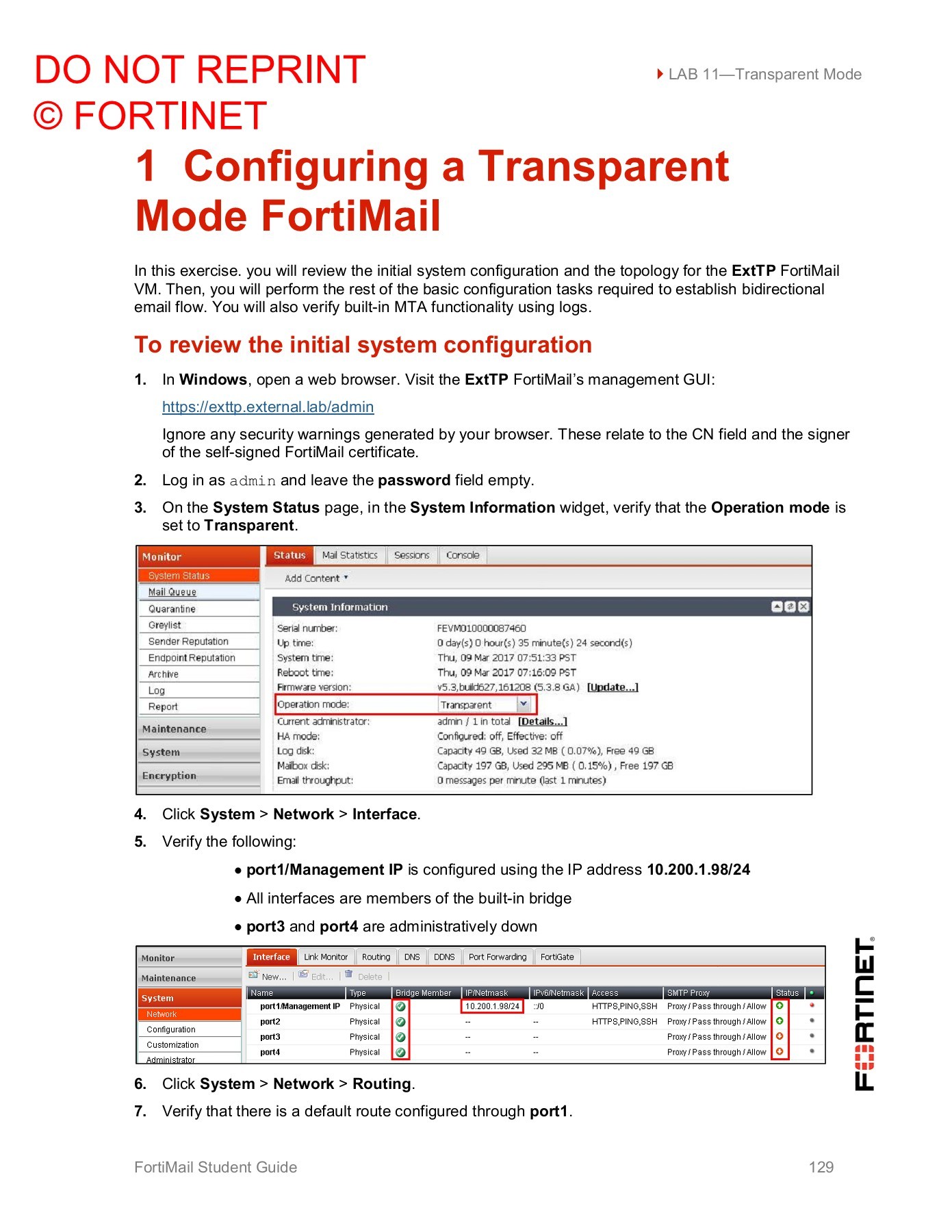 FortiMail Student Guide - gabriromero - Page 129 | Flip PDF Online ...