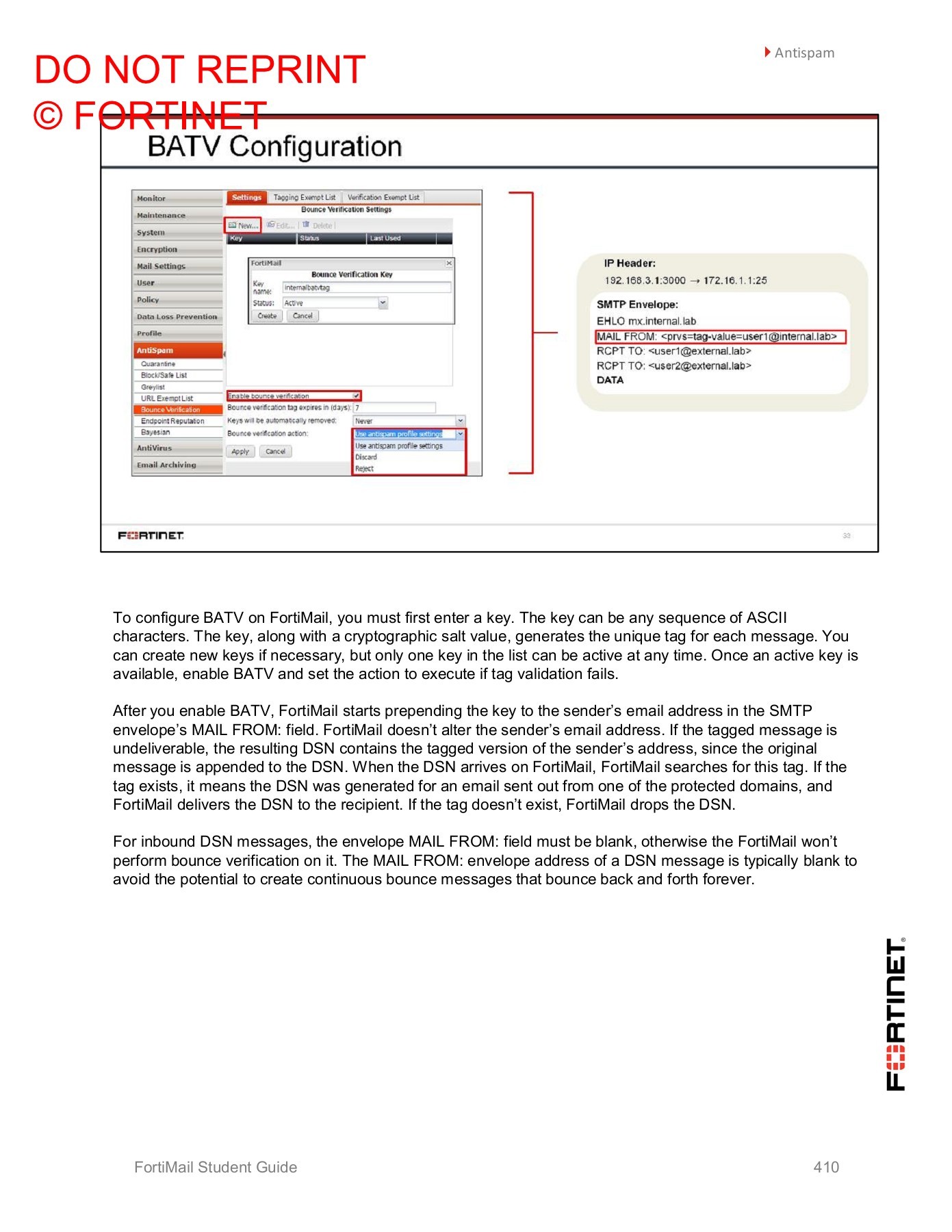 FortiMail Student Guide - gabriromero - Page 410 | Flip PDF Online ...