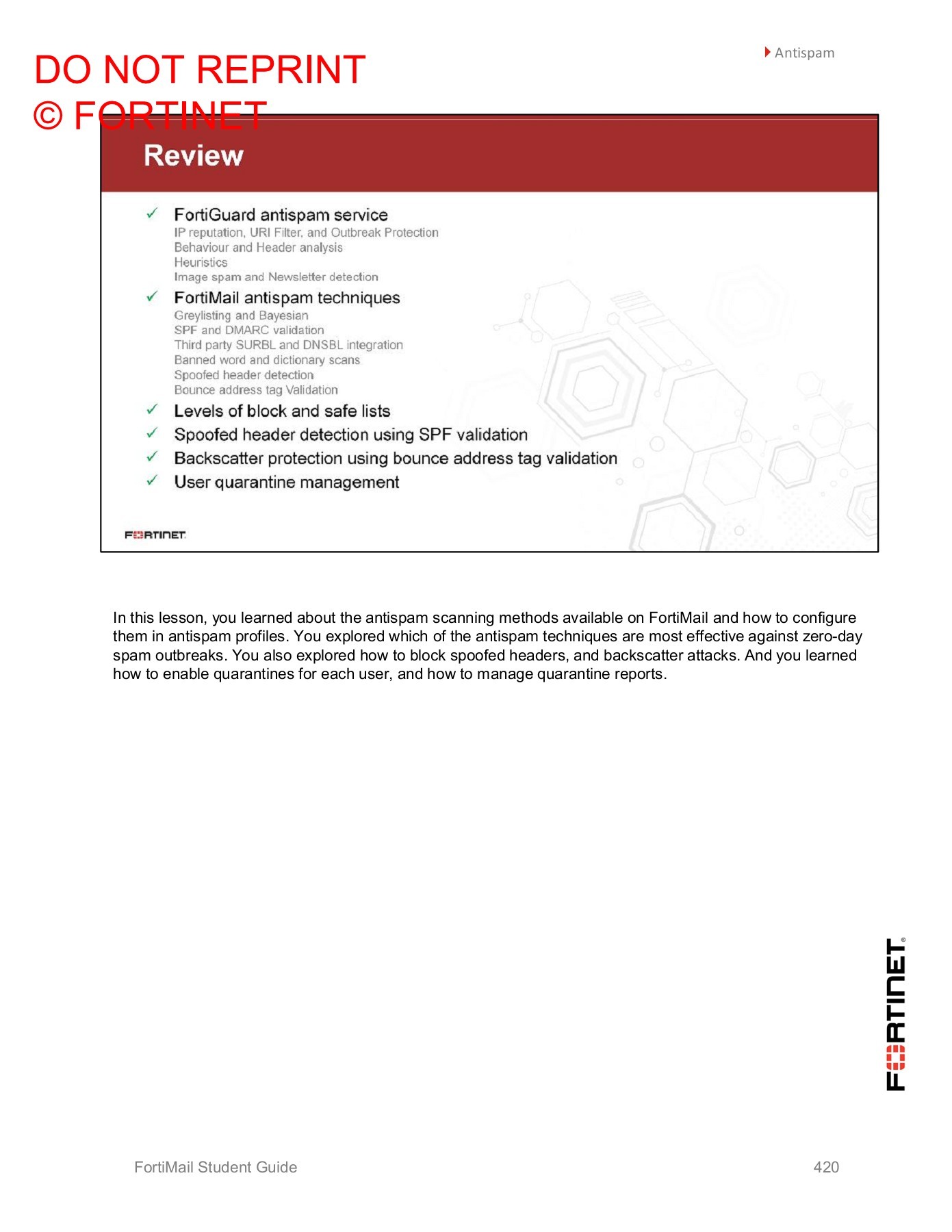 FortiMail Student Guide - gabriromero | Flip PDF Online | PubHTML5