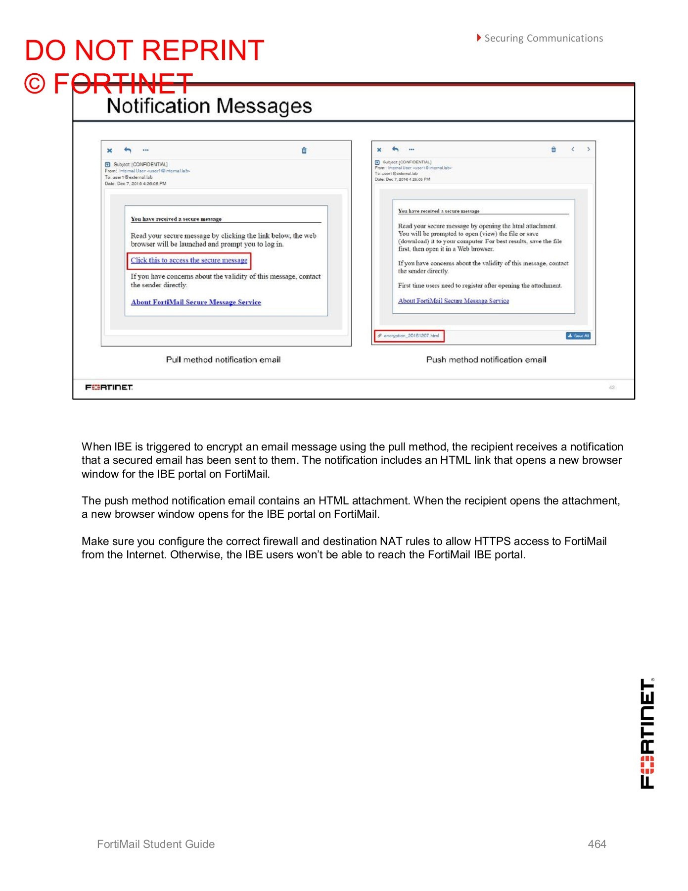 FortiMail Student Guide - gabriromero - Page 464 | Flip PDF Online ...