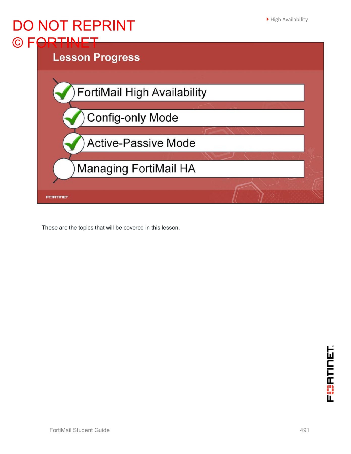 FortiMail Student Guide - gabriromero - Page 491 | Flip PDF Online | PubHTML5