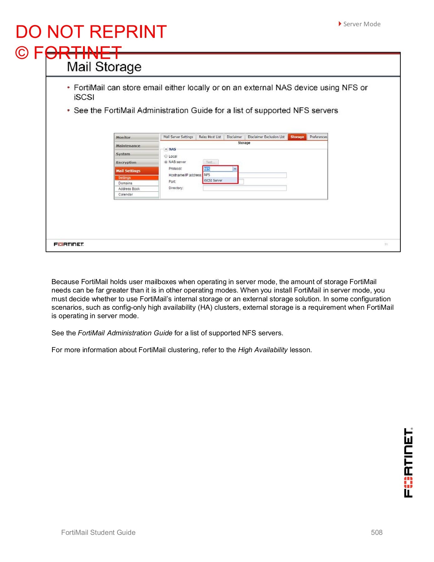 FortiMail Student Guide - gabriromero | Flip PDF Online | PubHTML5