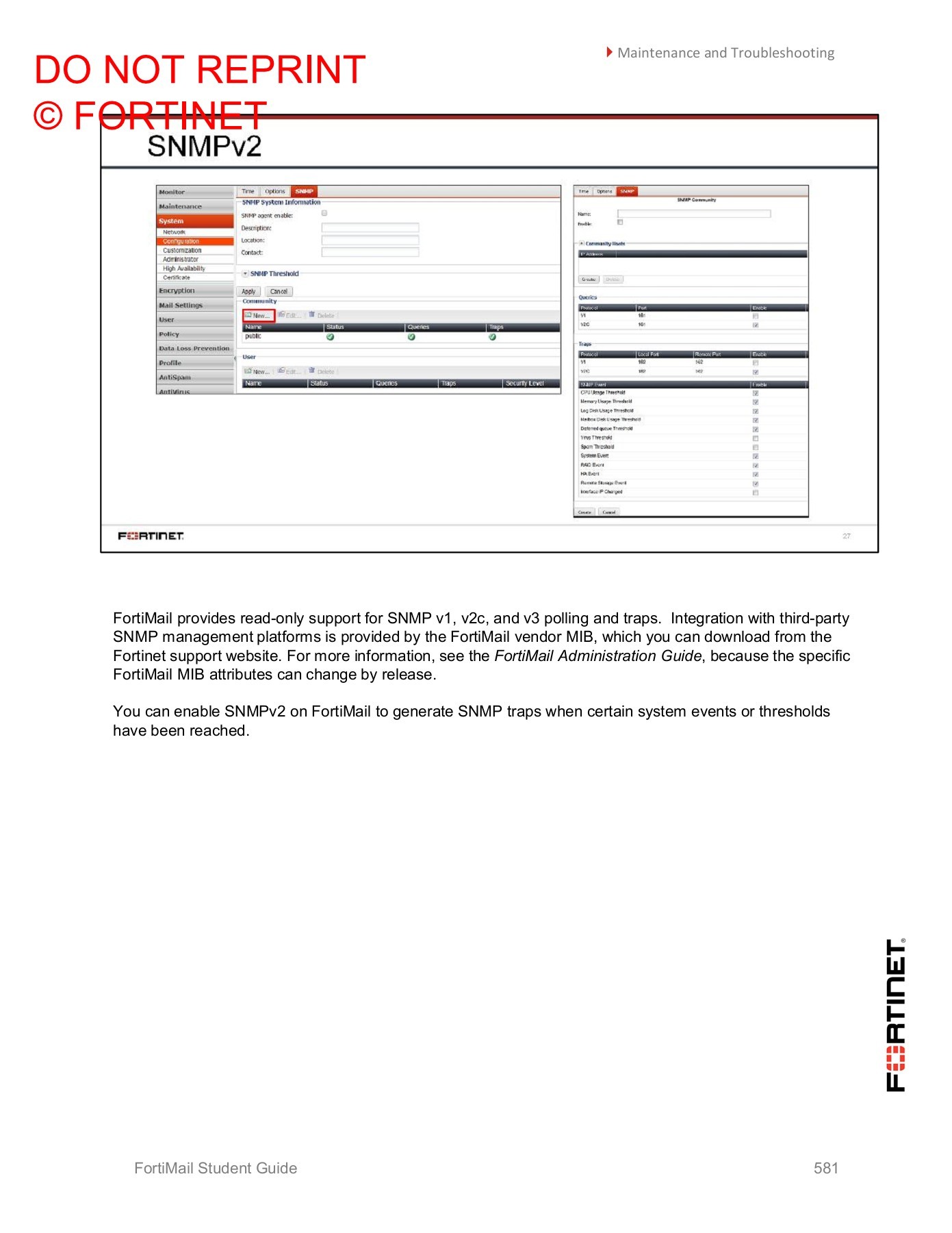 FortiMail Student Guide - gabriromero - Page 581 | Flip PDF Online ...