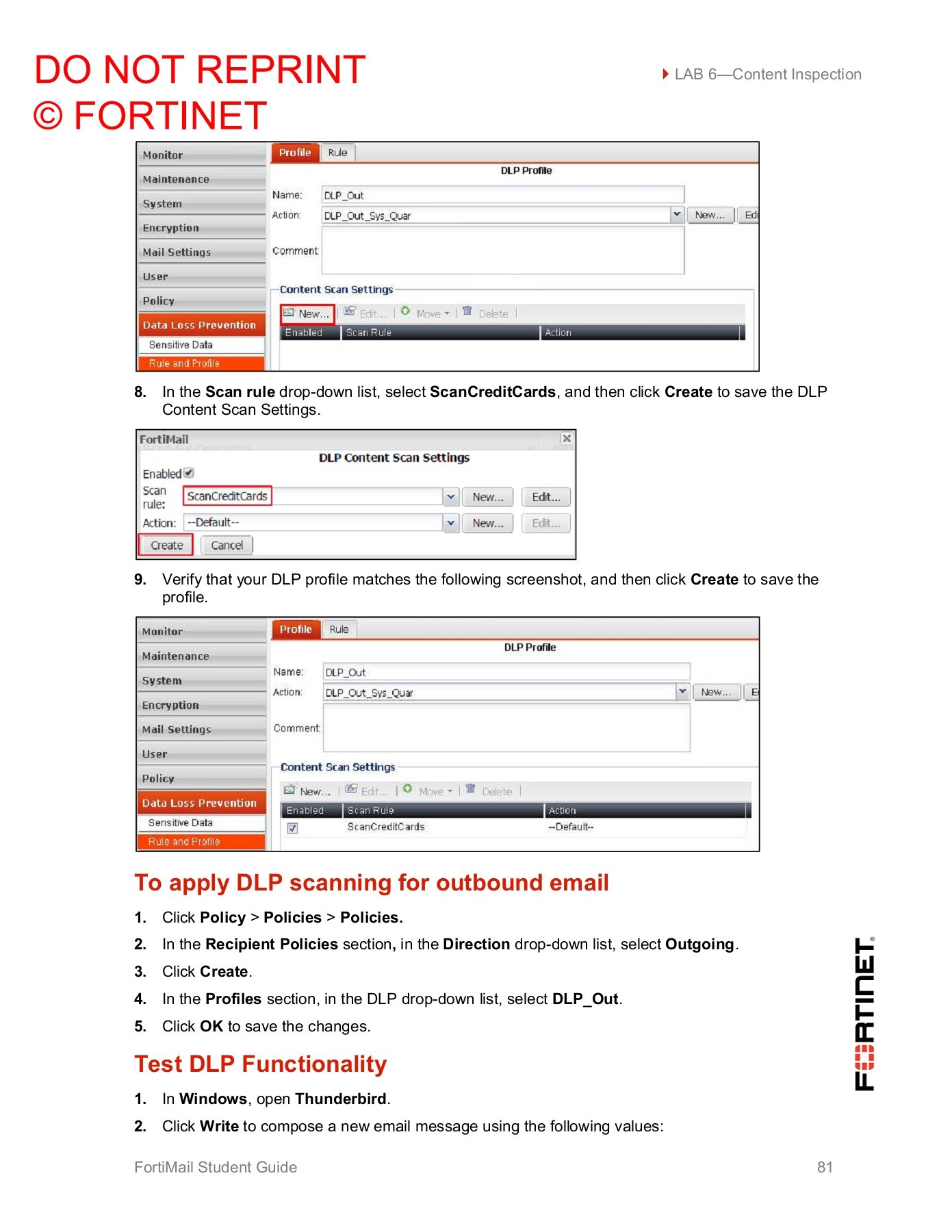 FortiMail Student Guide - gabriromero | Flip PDF Online | PubHTML5