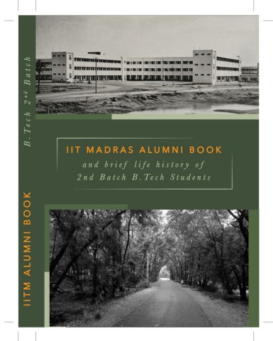 9-1-2022 - IIT 2nd Batch B.Tech, Alumni Book Sample - Sept 1
