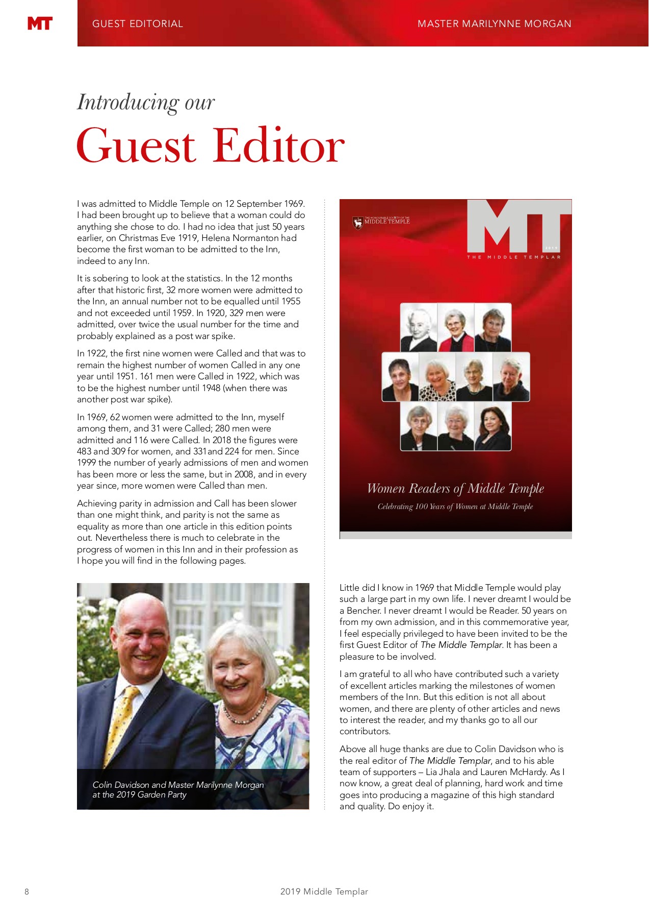 The Middle Templar 2019 - HTDL - Page 10 | Flip PDF Online | PubHTML5